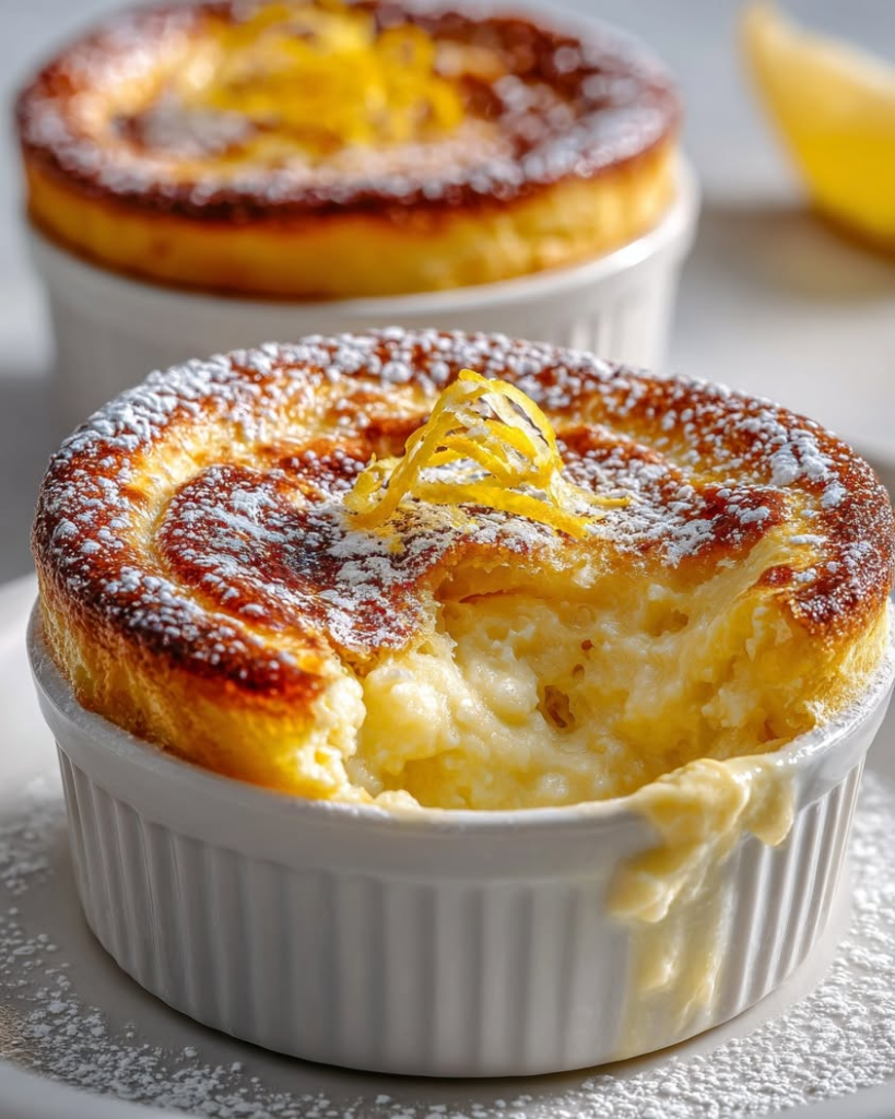 Baby Lemon Impossible Pies: A Magical 3-Ingredient Dessert