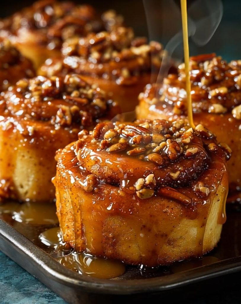 The Ultimate Upside-Down Caramel Pecan Cinnamon Roll Recipe