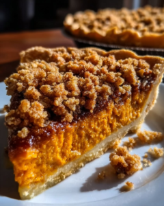 Southern Soul Sweet Potato Pie with Pecan Crunch Recipe
