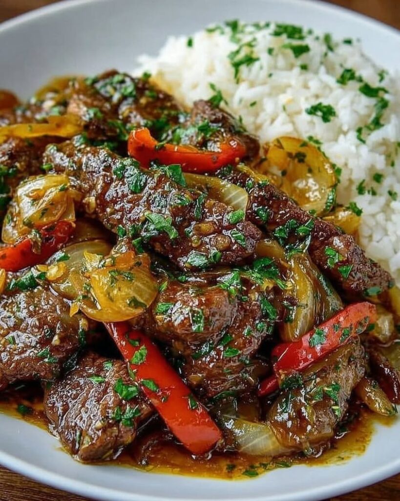 Easy Chinese Pepper Steak with Onions Recipe for a Flavorful Dinner