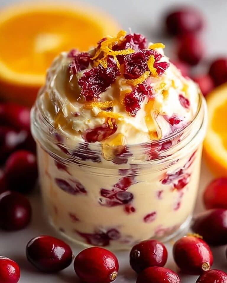 Creamy Cranberry Orange Butter Spread for Holiday Breakfasts