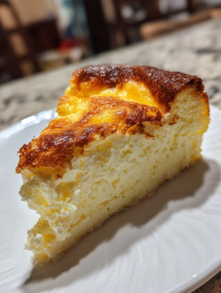 Flourless Cottage Cheese Lemon Cake: A Light & Zesty Protein Treat