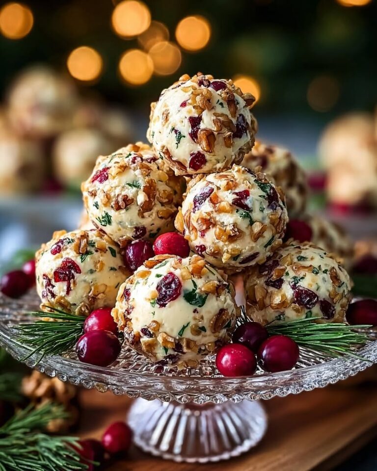 Cranberry Walnut Cheese Ball: An Easy Festive Holiday Appetizer