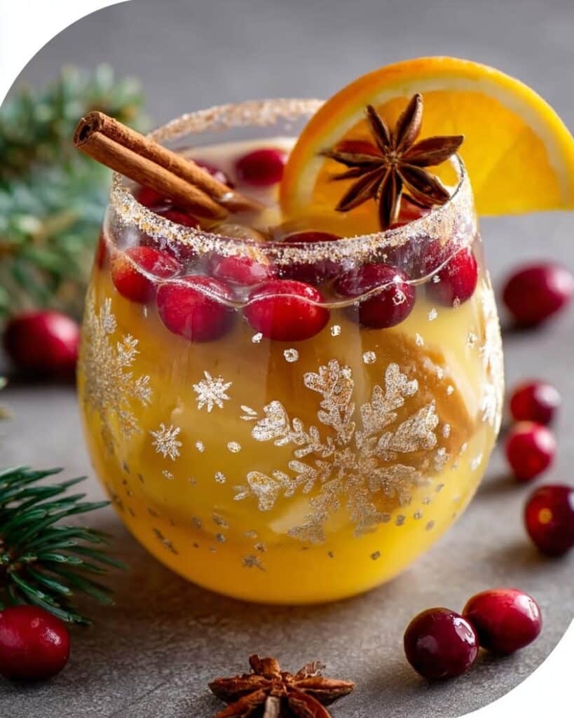 Festive Sparkle in a Glass: A Zesty Holiday Mocktail Recipe