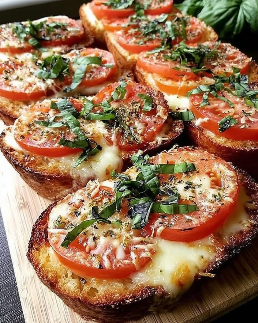 Easy Homemade Tomato Basil Garlic Bread Recipe for Beginners