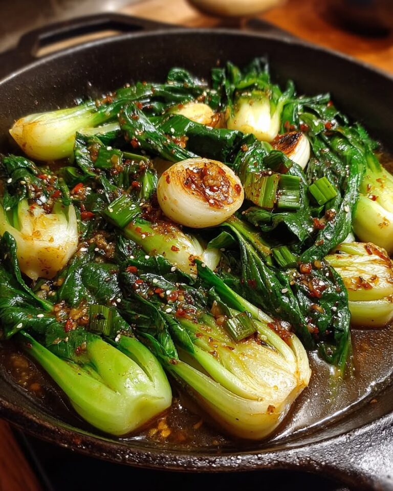 Spicy Garlic Bok Choy: A Quick 10-Minute Side Dish Recipe