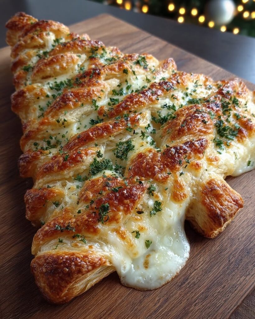 Cheesy Bread Christmas Tree: An Easy Holiday Appetizer Recipe