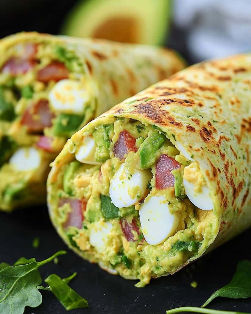 Creamy Avocado Egg Salad Lettuce Wraps: A Healthy Low-Carb Lunch