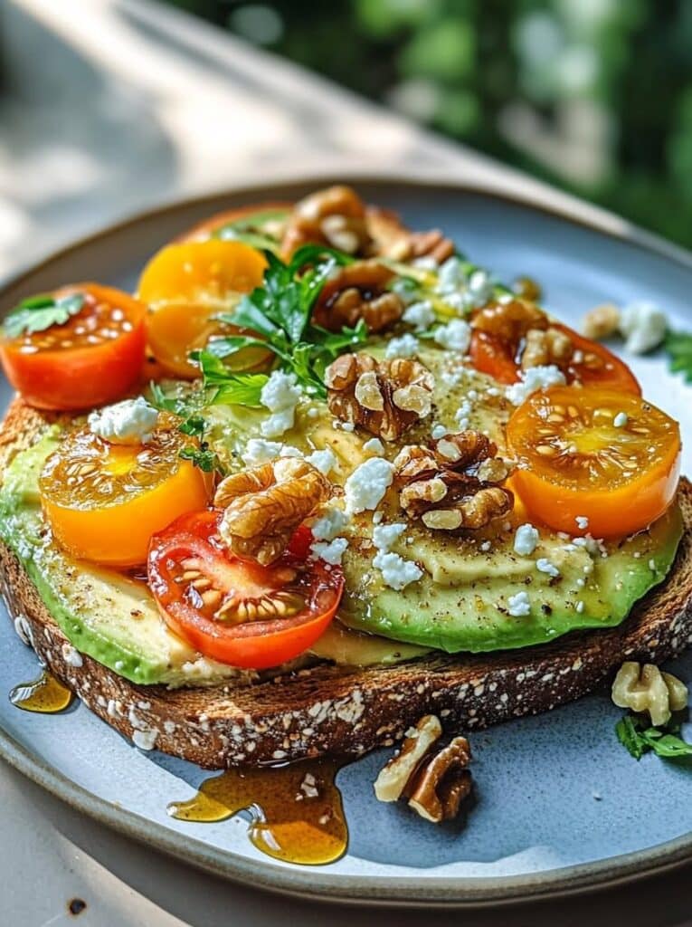 Golden Sun Avocado Toast Recipe