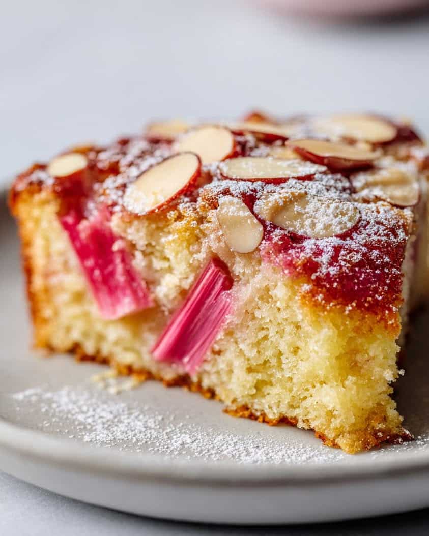 Almond Rhubarb Cake: A Perfect Spring Dessert Delight